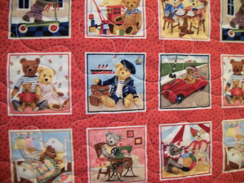 Turkey Tracks: Liam Whittle’s “Teddy Bear Tales” Quilt – Louisa Enright ...
