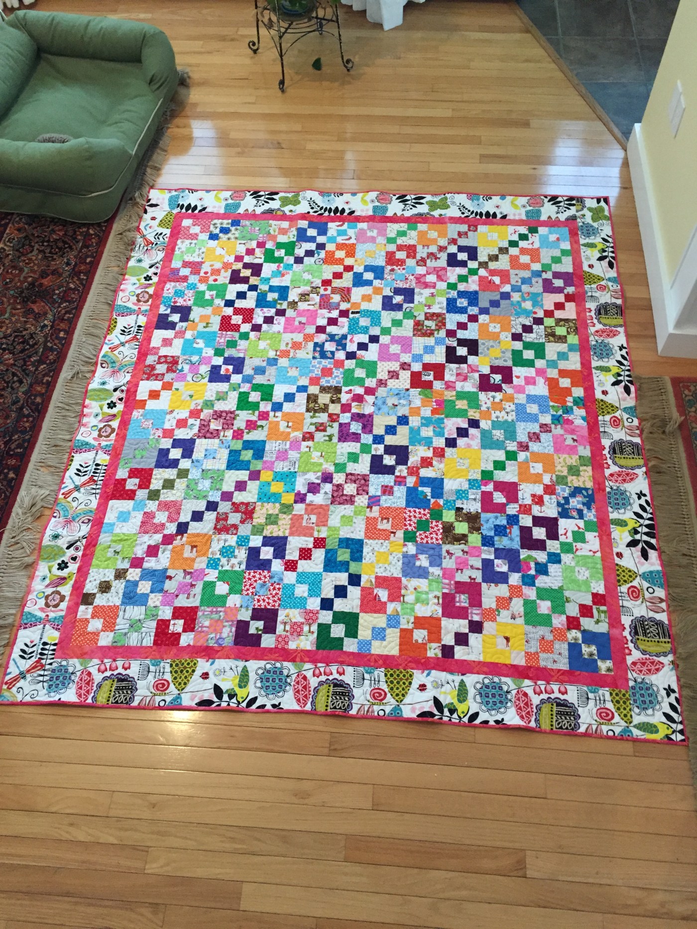 Bonne Hunter’s “Carolina Chain” quilt block – Louisa Enright's Blog