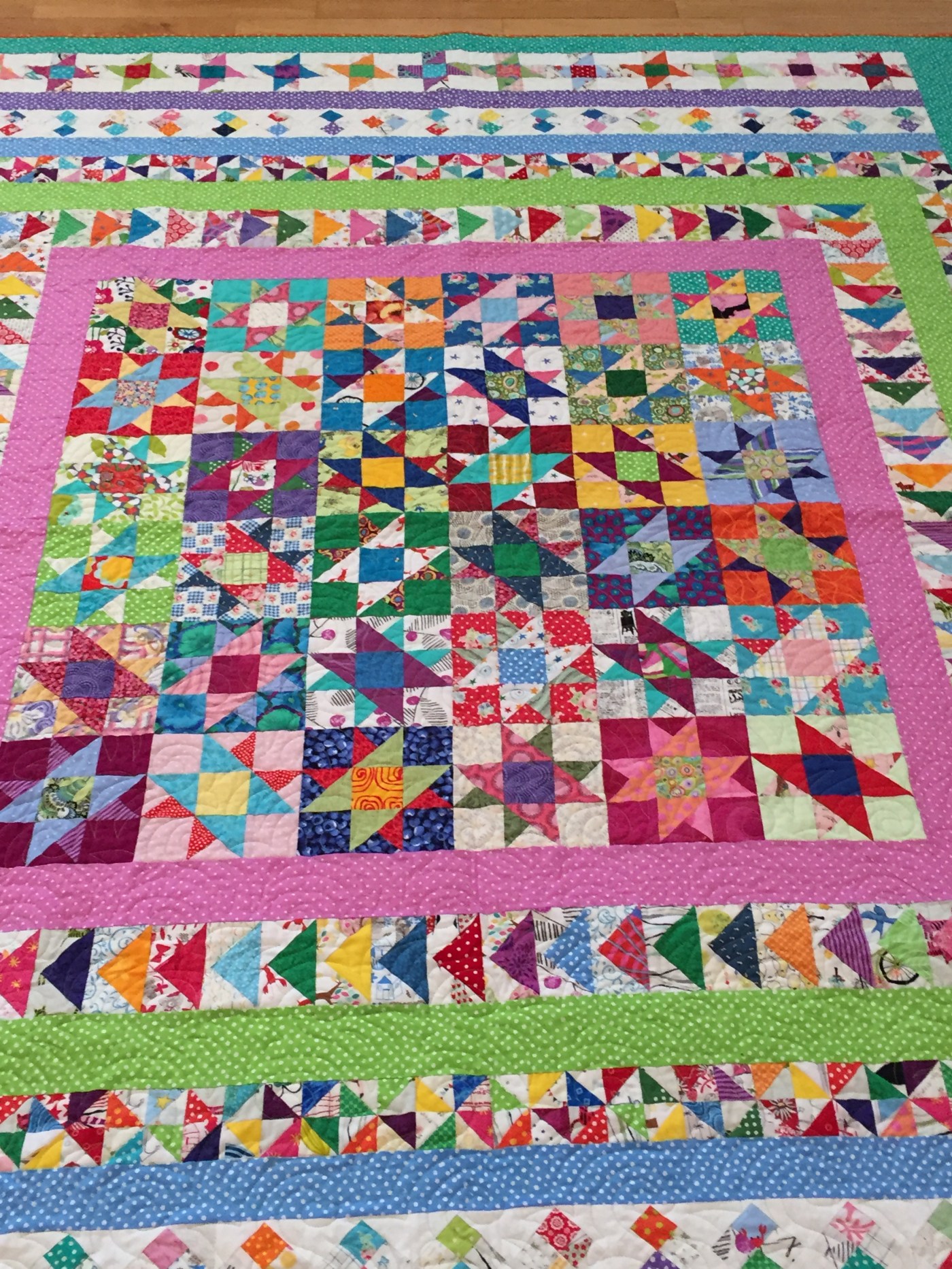 Bonne Hunter’s “Carolina Chain” quilt block – Louisa Enright's Blog
