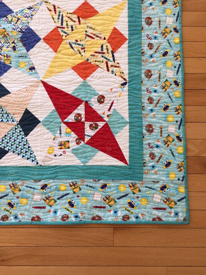 Turkey Tracks: “Crossed Kayaks” Quilt – Louisa Enright's Blog