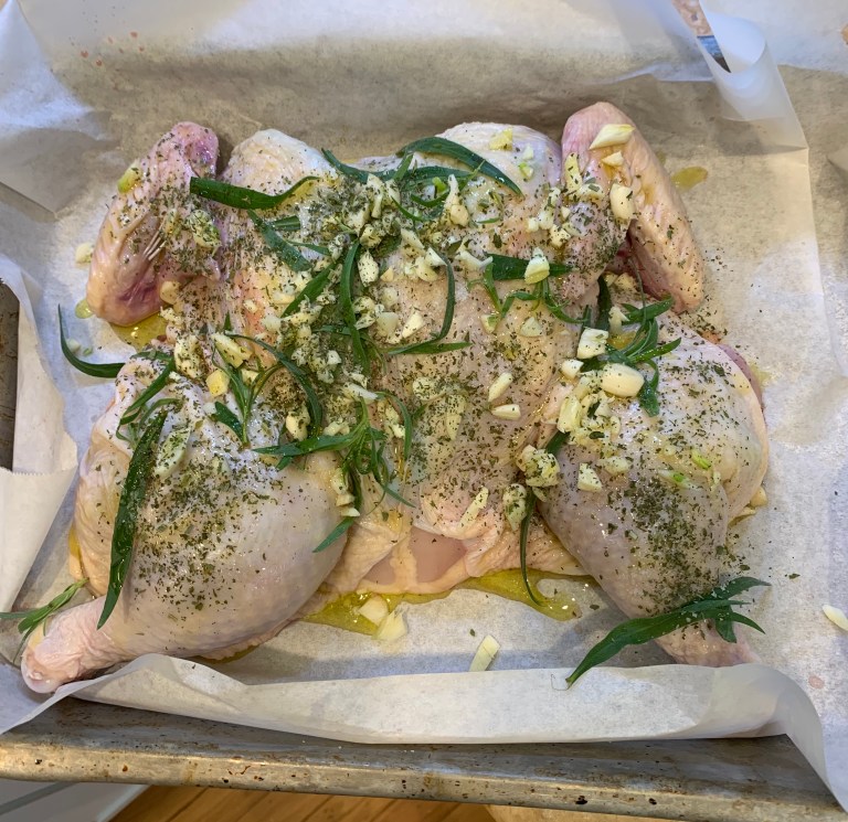 Spatchcocked Chicken – Louisa Enright's Blog